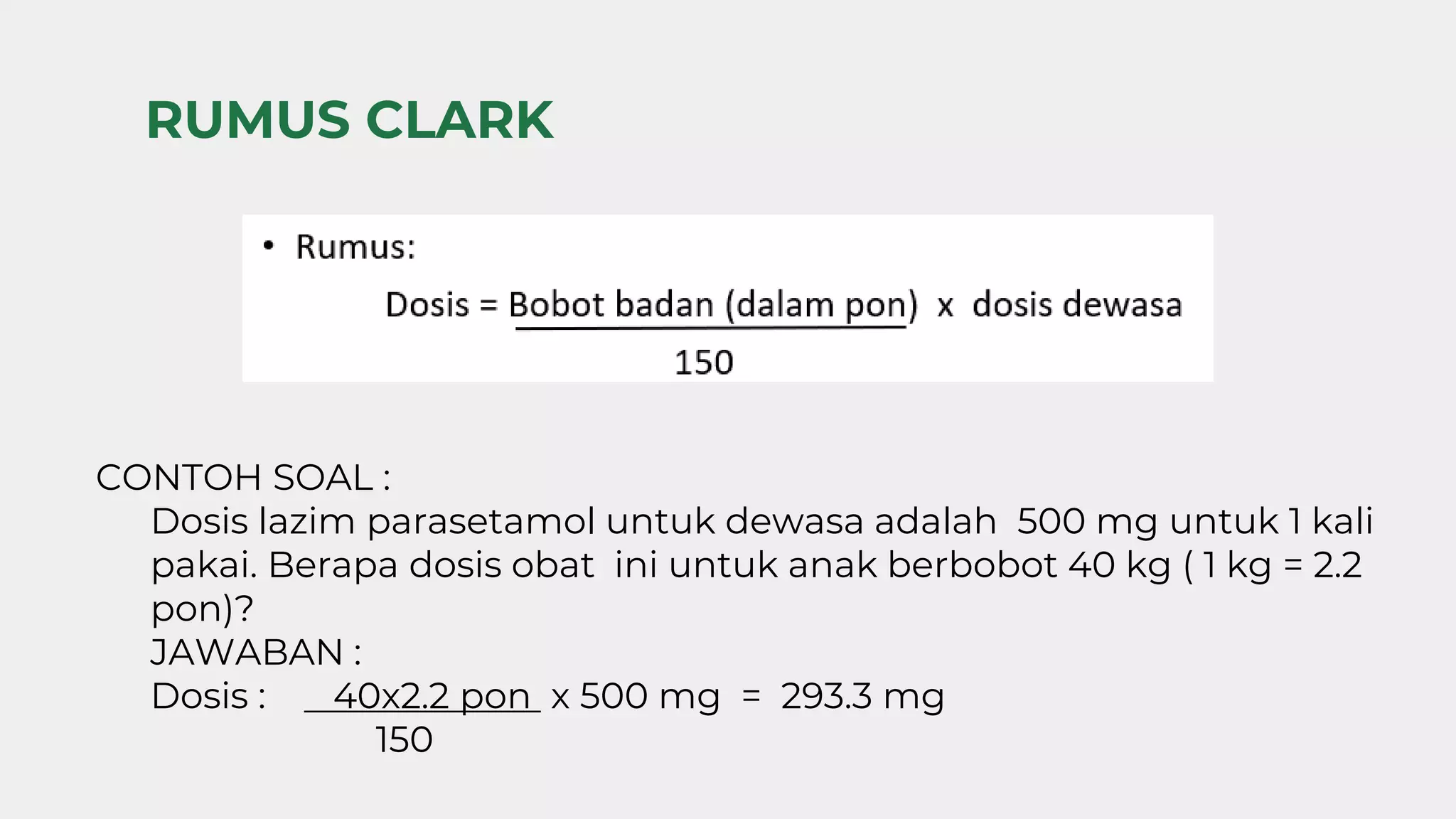 KEPERAWATAN_INDIKASI, KONTRAINDIKASI,DOSIS OBAT.pptx