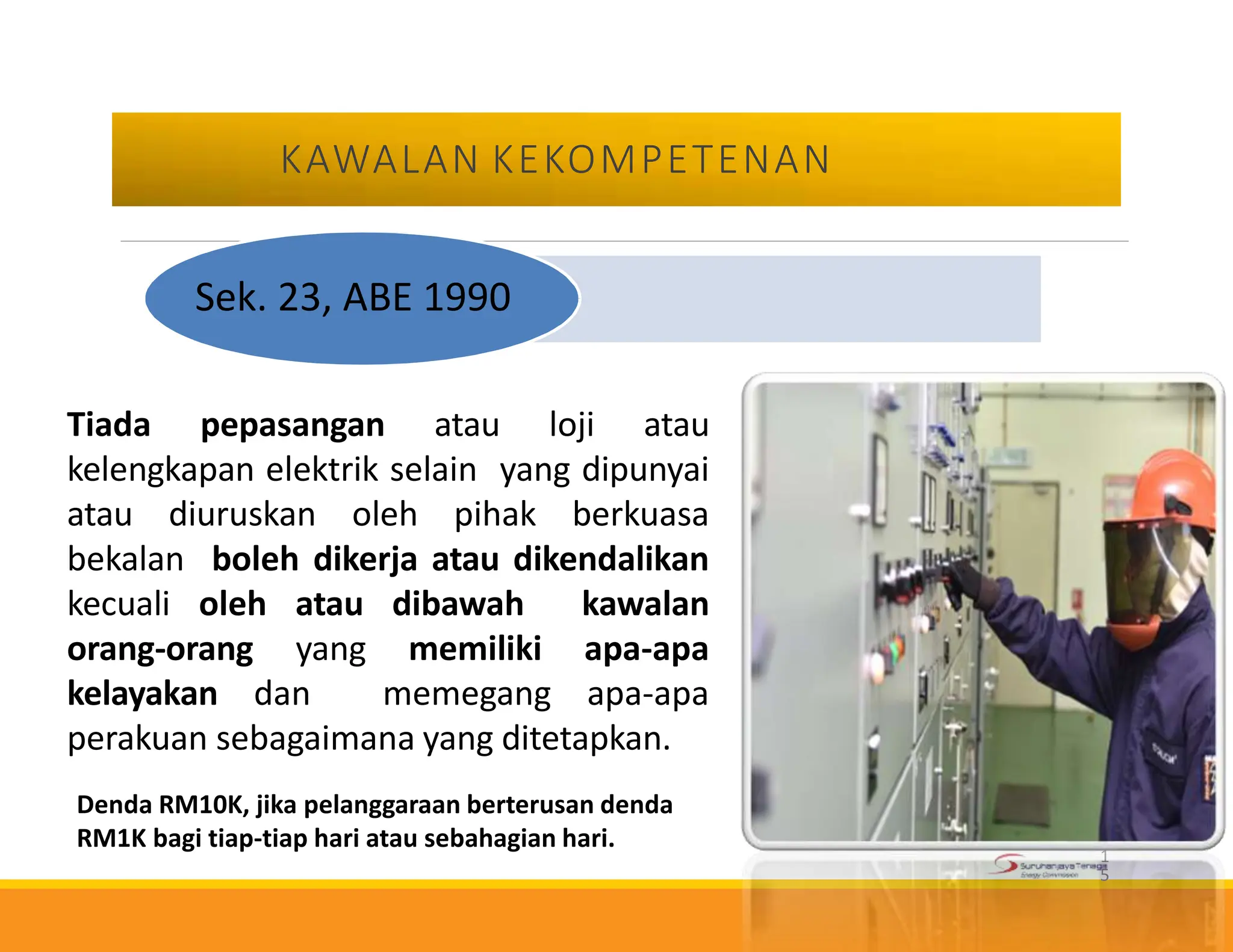 Syarat Keperluan Menjadi Orang Kompeten | PPTX