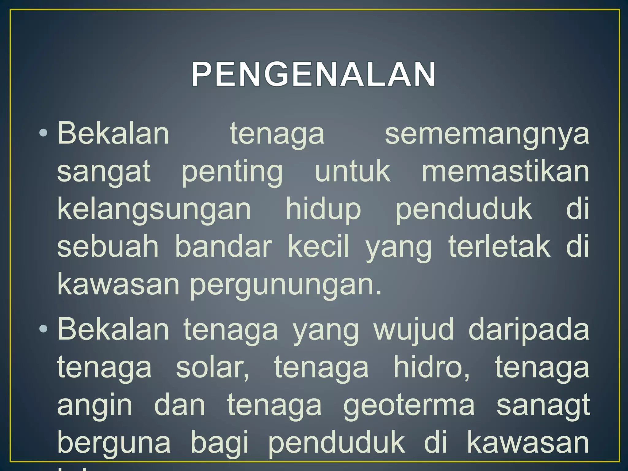 Keperluan tenaga | PPTX