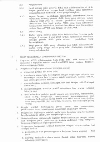 Keputusan Gubernur PPDB Jabar 2018 | PDF