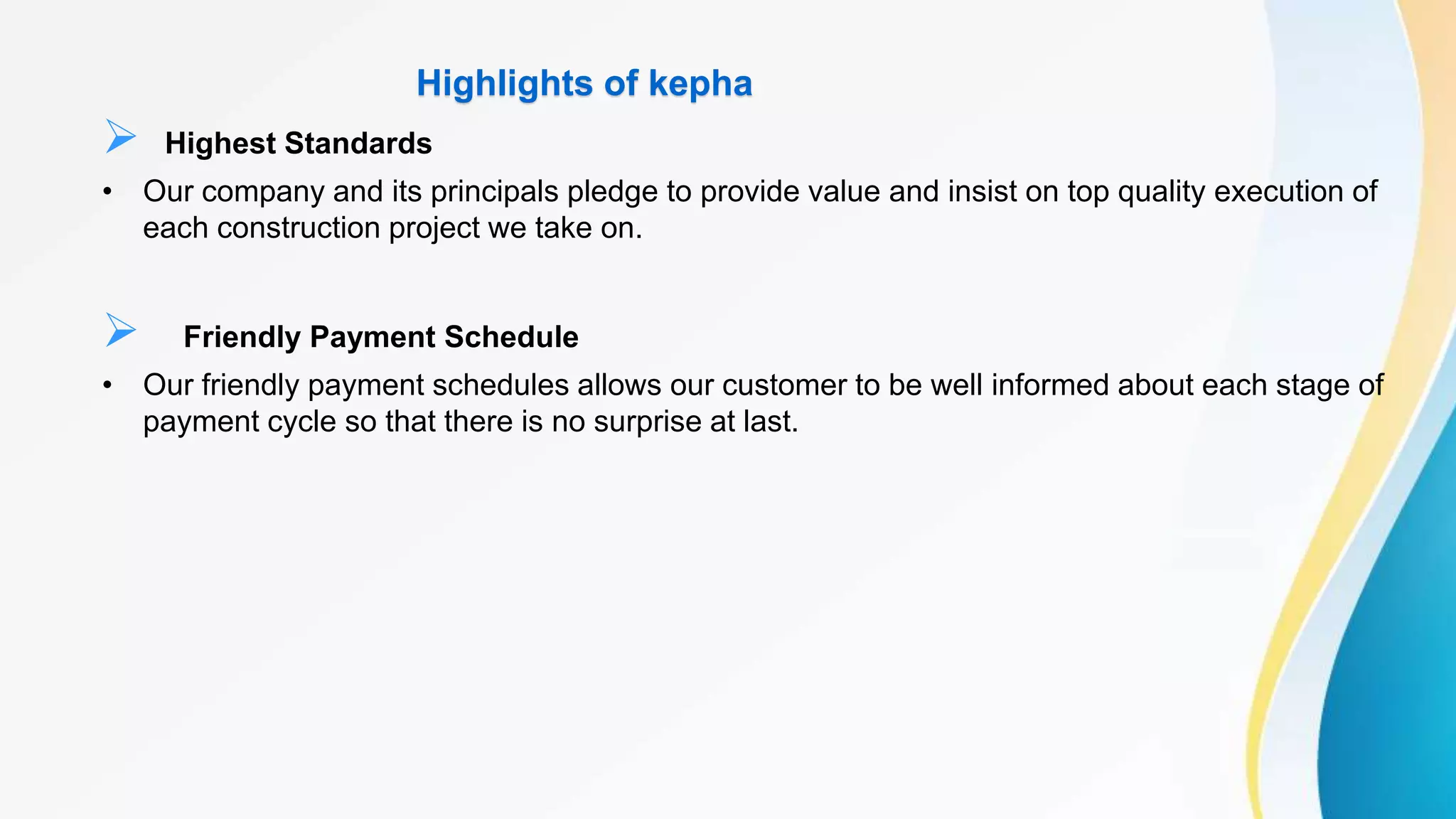 Kepha constructions ppt | PPT