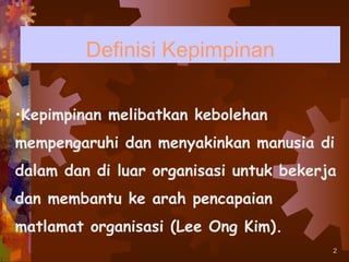 KEPIMPINAN | PPT