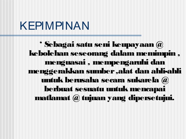 Kepimpinan pengawas pusat sumber | PPT