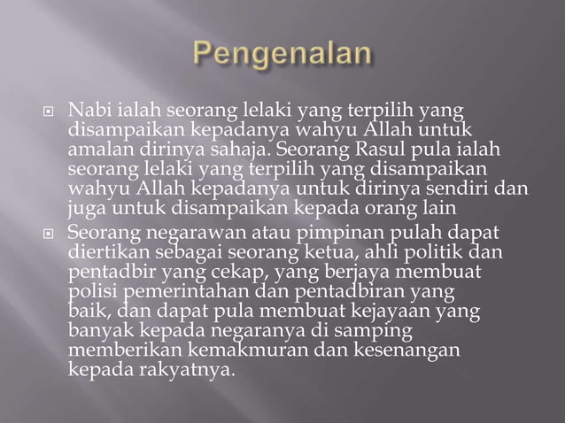 Kepimpinan rasulullah | PPTX