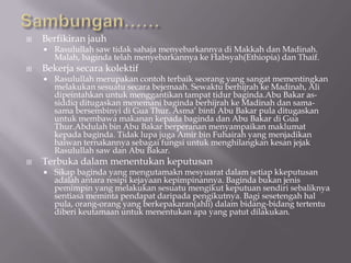 Kepimpinan rasulullah | PPTX