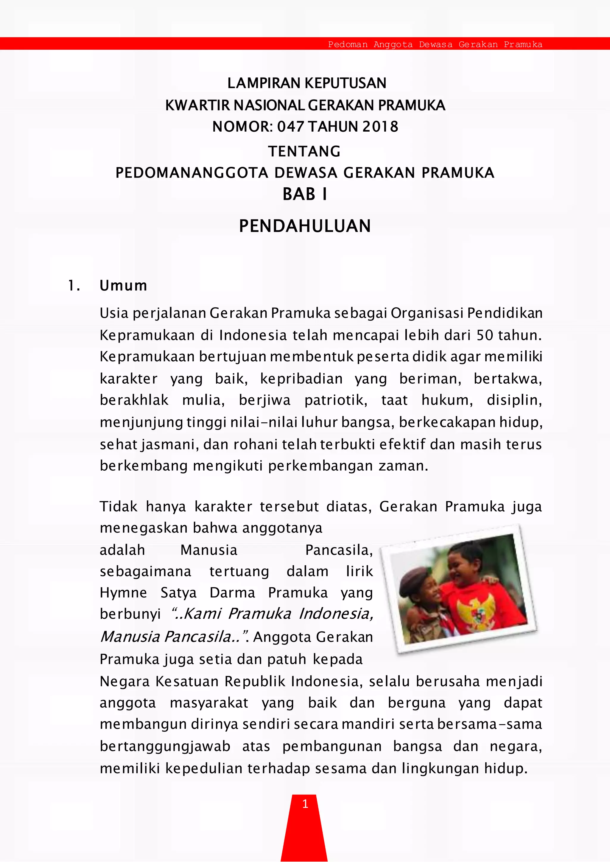 Kep kwarnas 47 th 2018 pedoman anggota dewasa | DOCX