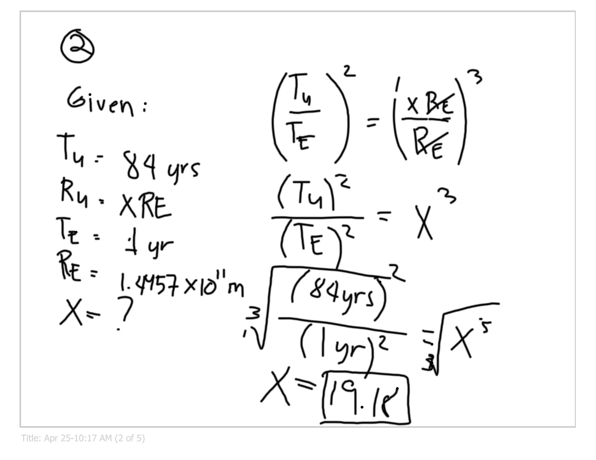 Kepler's Problems | PDF