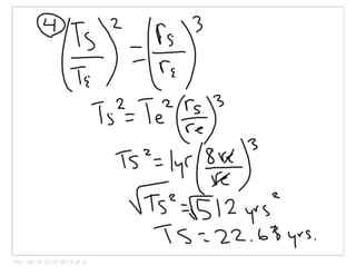 Kepler's Problems | PDF