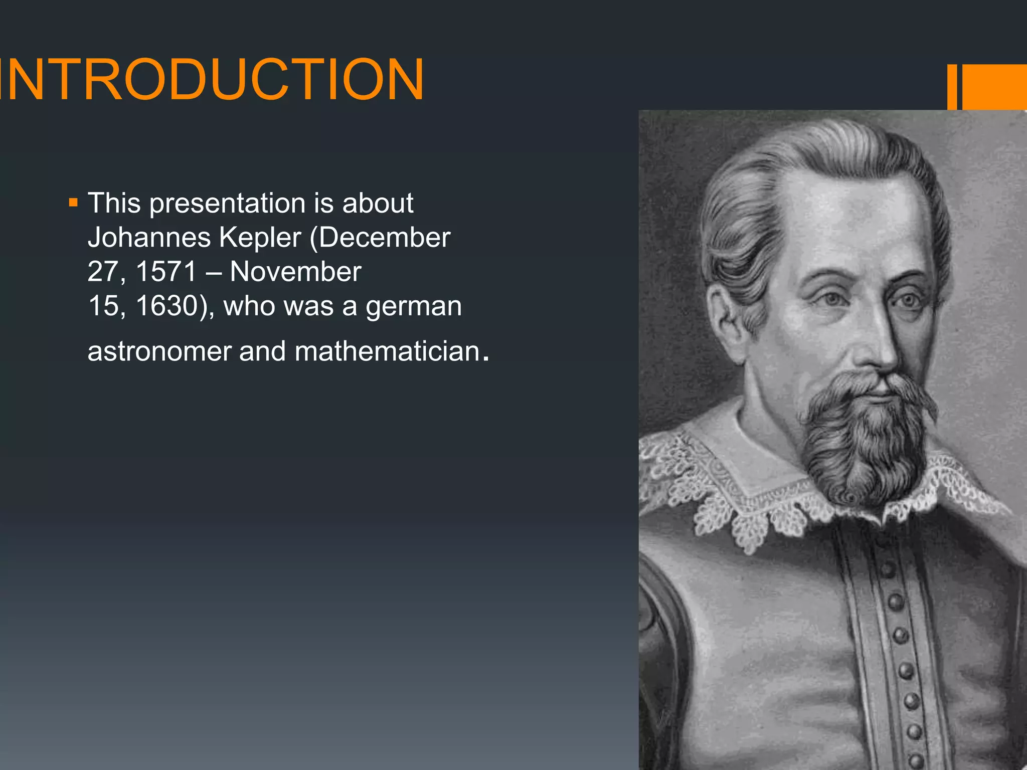 Johannes Kepler and his laws | PPTX | Space and Astronomy | Science