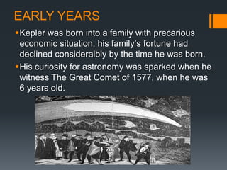 Johannes Kepler and his laws | PPTX | Space and Astronomy | Science