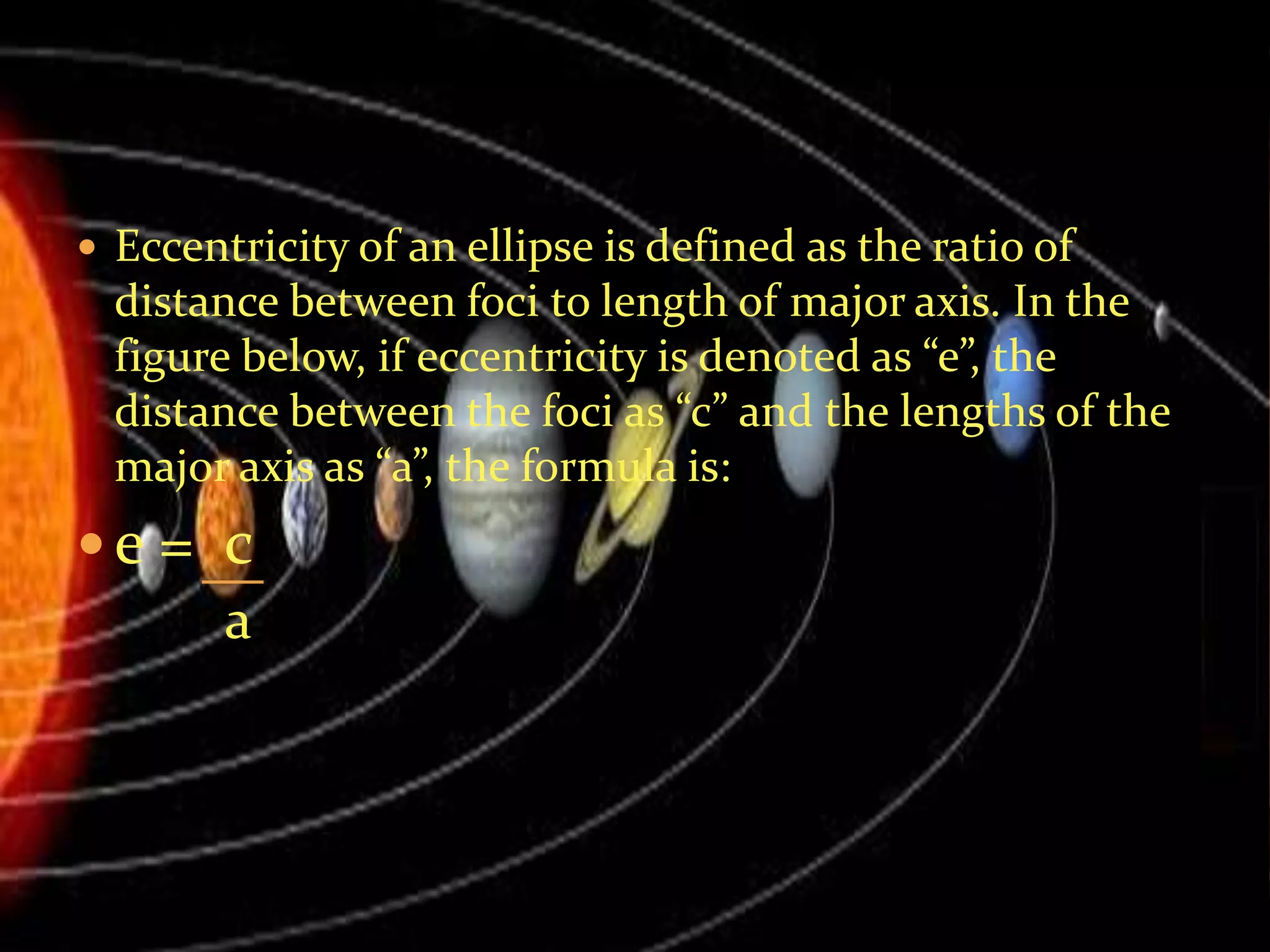 Kepler's law of planetary motion | PPTX