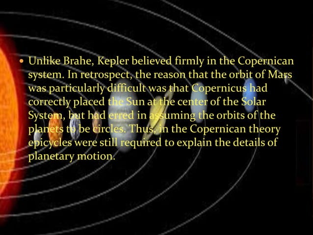 Kepler's law of planetary motion | PPTX