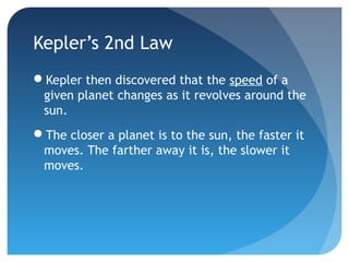 Keplers laws | PPT