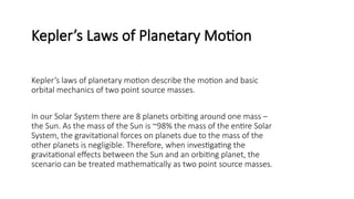 Kepler's_Laws.pptx SURVICES SCIENCE USES | PPTX