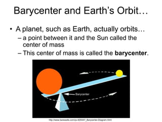 Keplers_Laws_and_barycenter.ppt