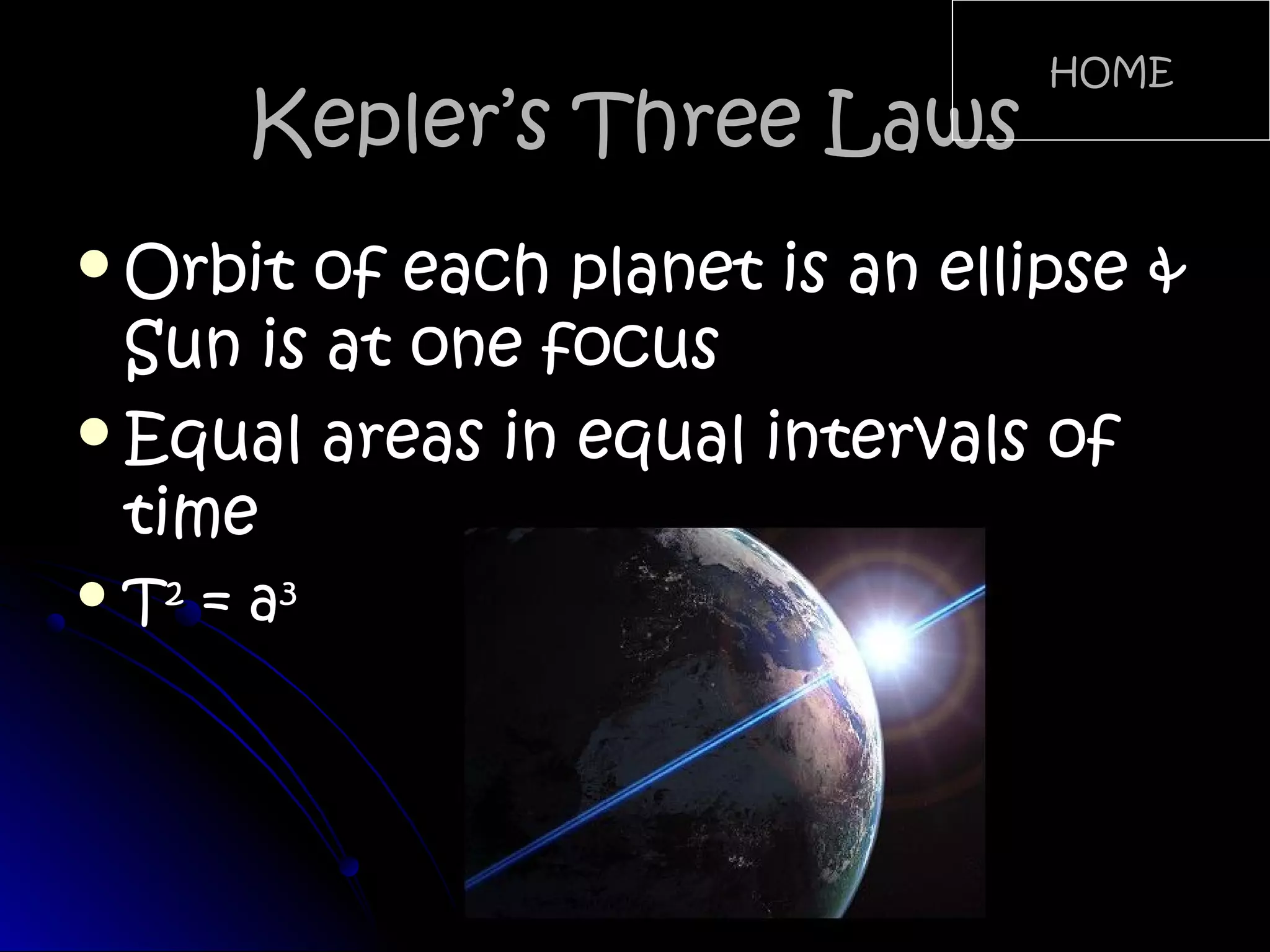 Kepler's law | PPT
