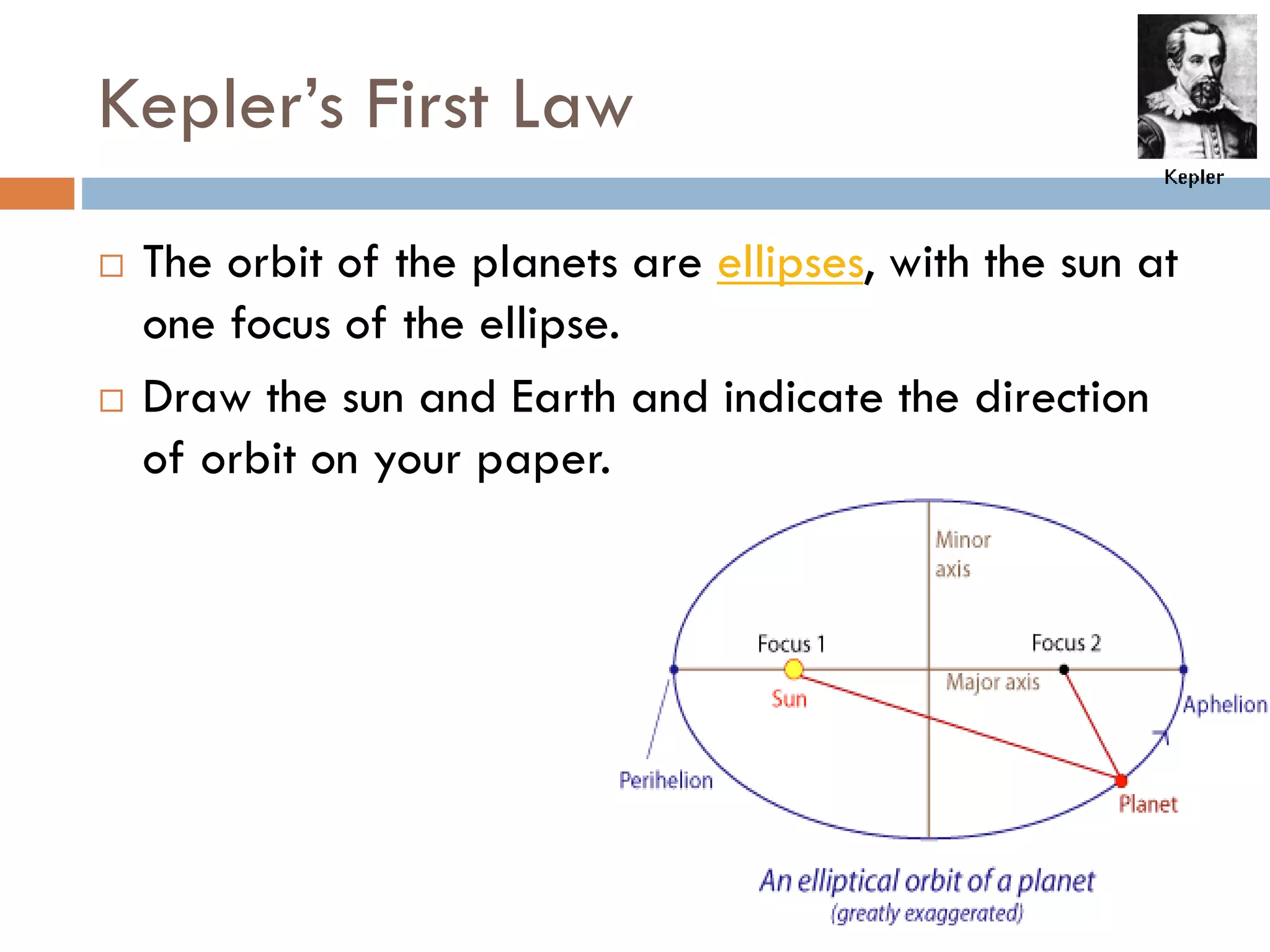 Kepler's Laws of Planetary Motion | PDF