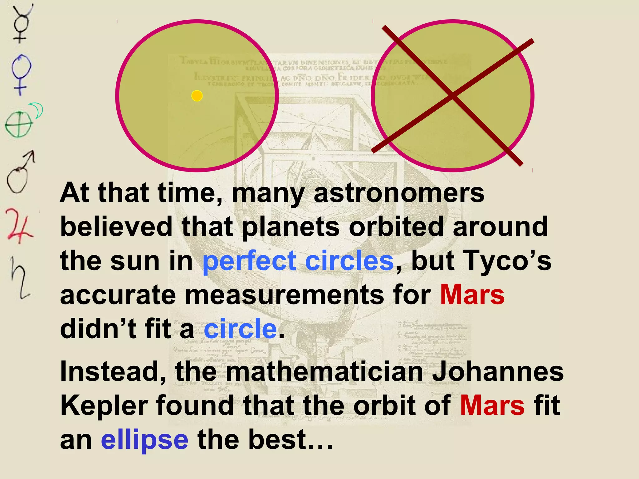 Kepler's laws of planetary motion | PPT