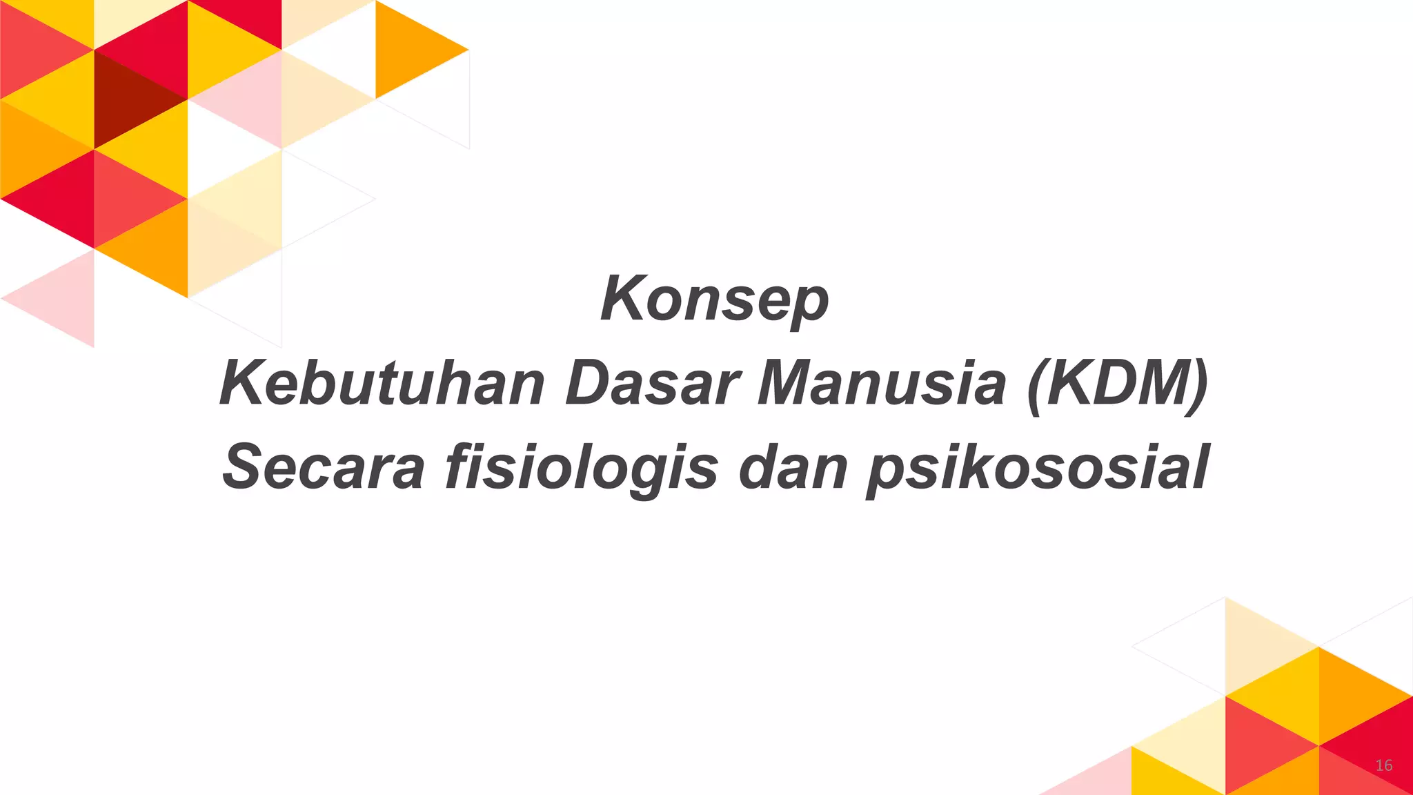 Kepm3 kb1ppt TEORI KEBUTUHAN DASAR MANUSIA | PPTX