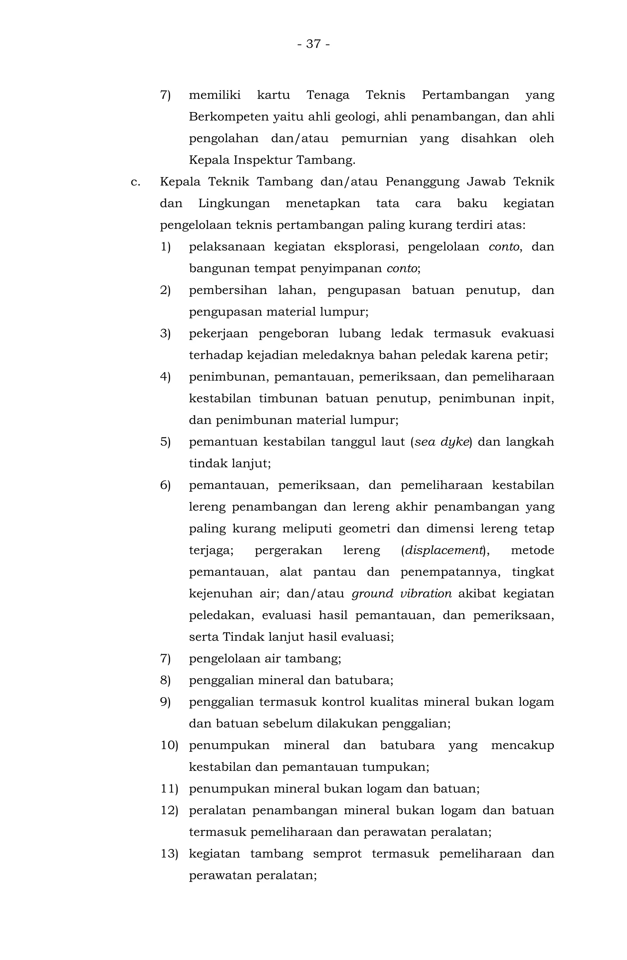 Kepmen ESDM 1827 K 30 MEM 2018 - Pedoman Pelaksanaan Kaidah Teknik ...