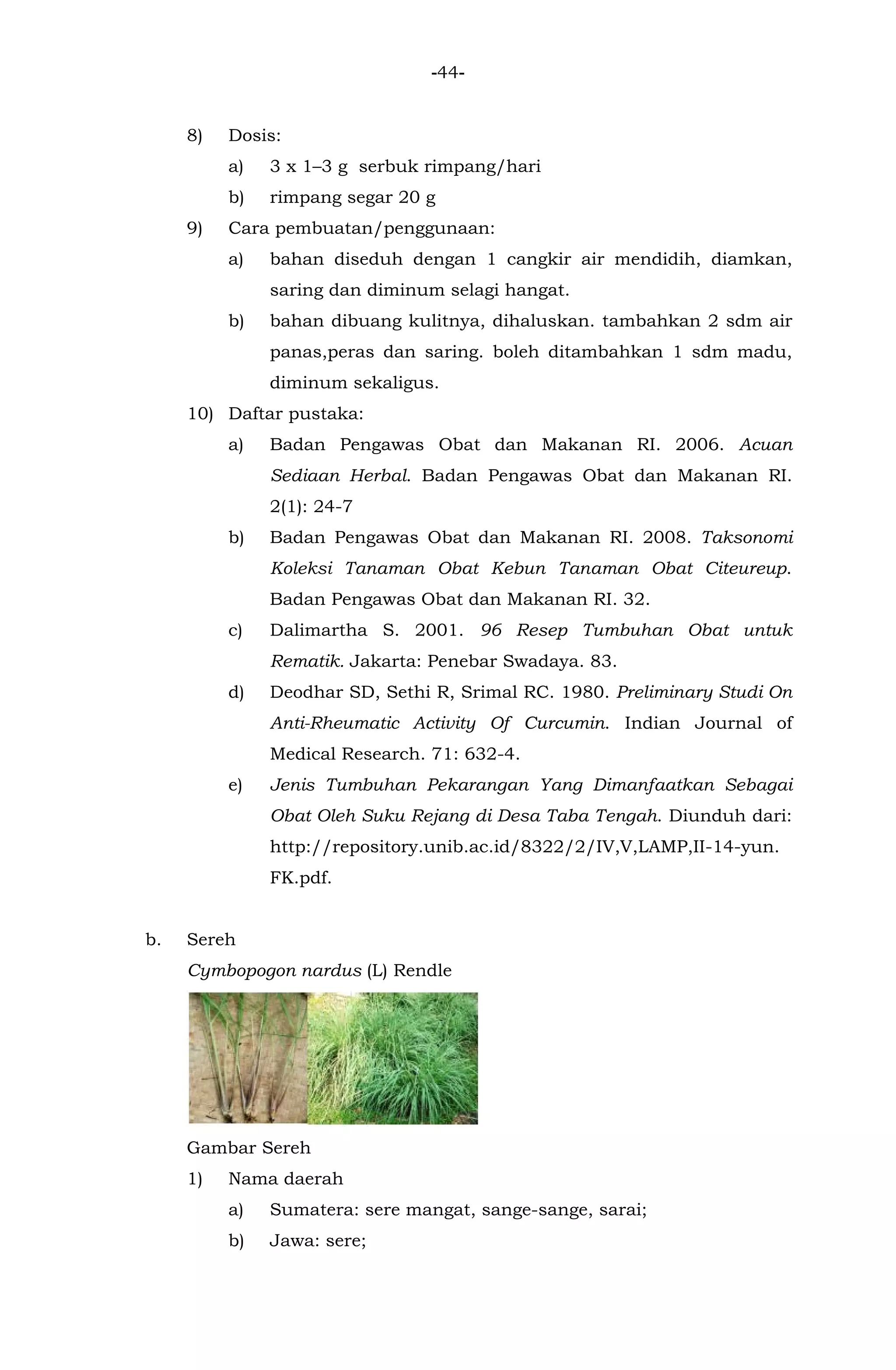 Kepmenkes 187 2017 formularium ramuan obat tradisional indonesia(1) | PDF