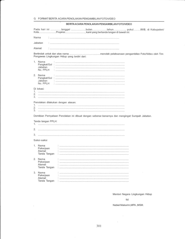 Kepmen LH Nomor 56 tahun 2002 tentang Pedoman Umum PPLH | PDF