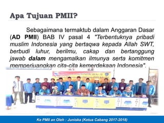 Ke pmii an | PPTX