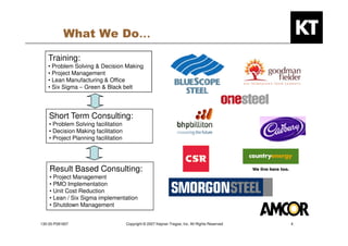 Kepner Tregoe Developing Your Hr Project Management Skills | PDF