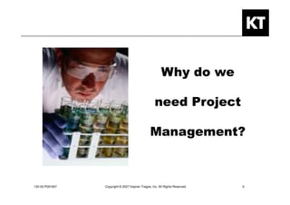 Kepner Tregoe Developing Your Hr Project Management Skills | PDF
