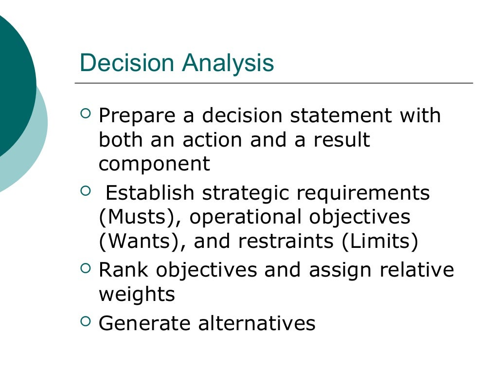 Kepner tregoe approach to problem solving Kepner tregoe approach to problem solving