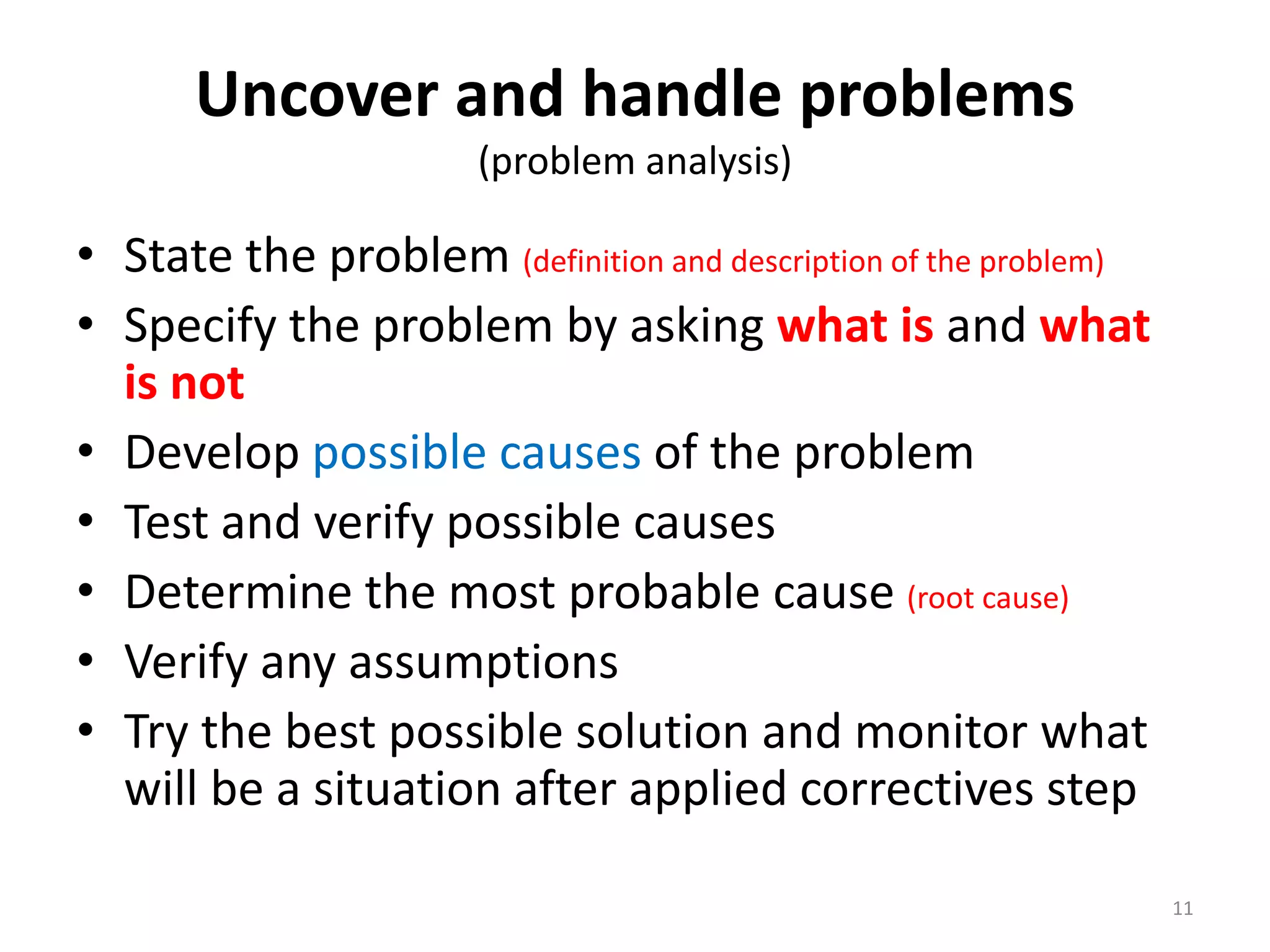 Kepner tregoe methodology-version2 | PDF