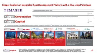 Keppel Capital's Presentation Slides for REITs Symposium in Singapore | PPT