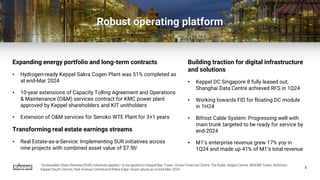 Keppel Ltd. 1Q 2024 Business Update Presentation Slides | PDF