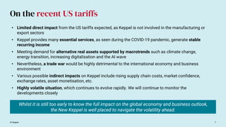 Keppel Ltd. 1Q 2025 Business Update Presentation Slides | PDF