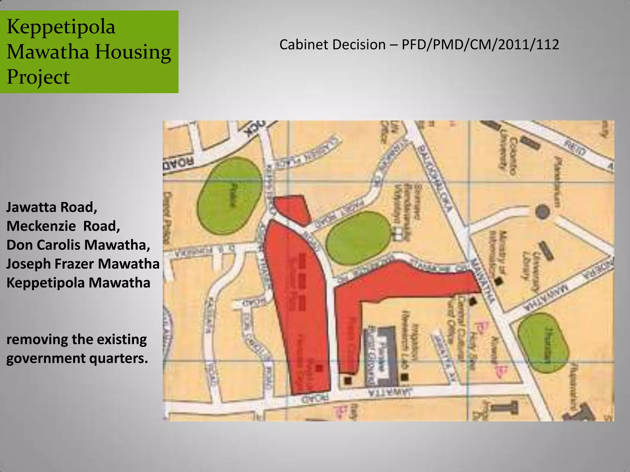 Keppetipola Mawatha Housing Project | PPTX