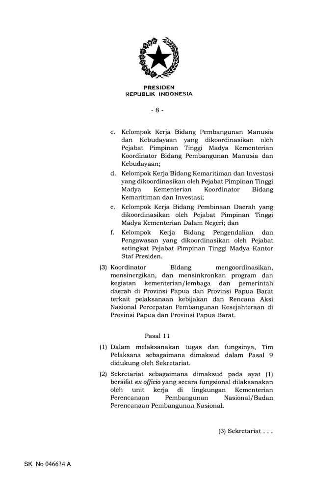 Keppres Nomor 20 Tahun 2020 | PDF