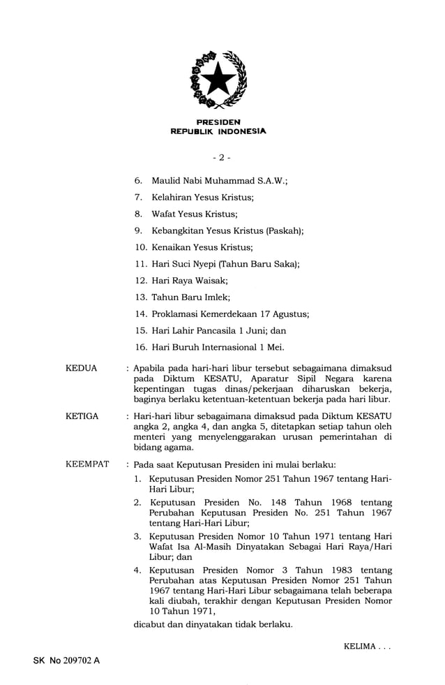 Keppres Nomor 8 Tahun 2024 pdfxxxxxxxxxxx | PDF