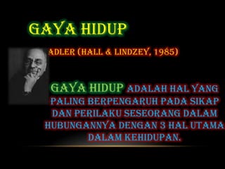 Kepribadian dan gaya hidup | PPT
