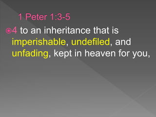 Kept by the power of god | PPT