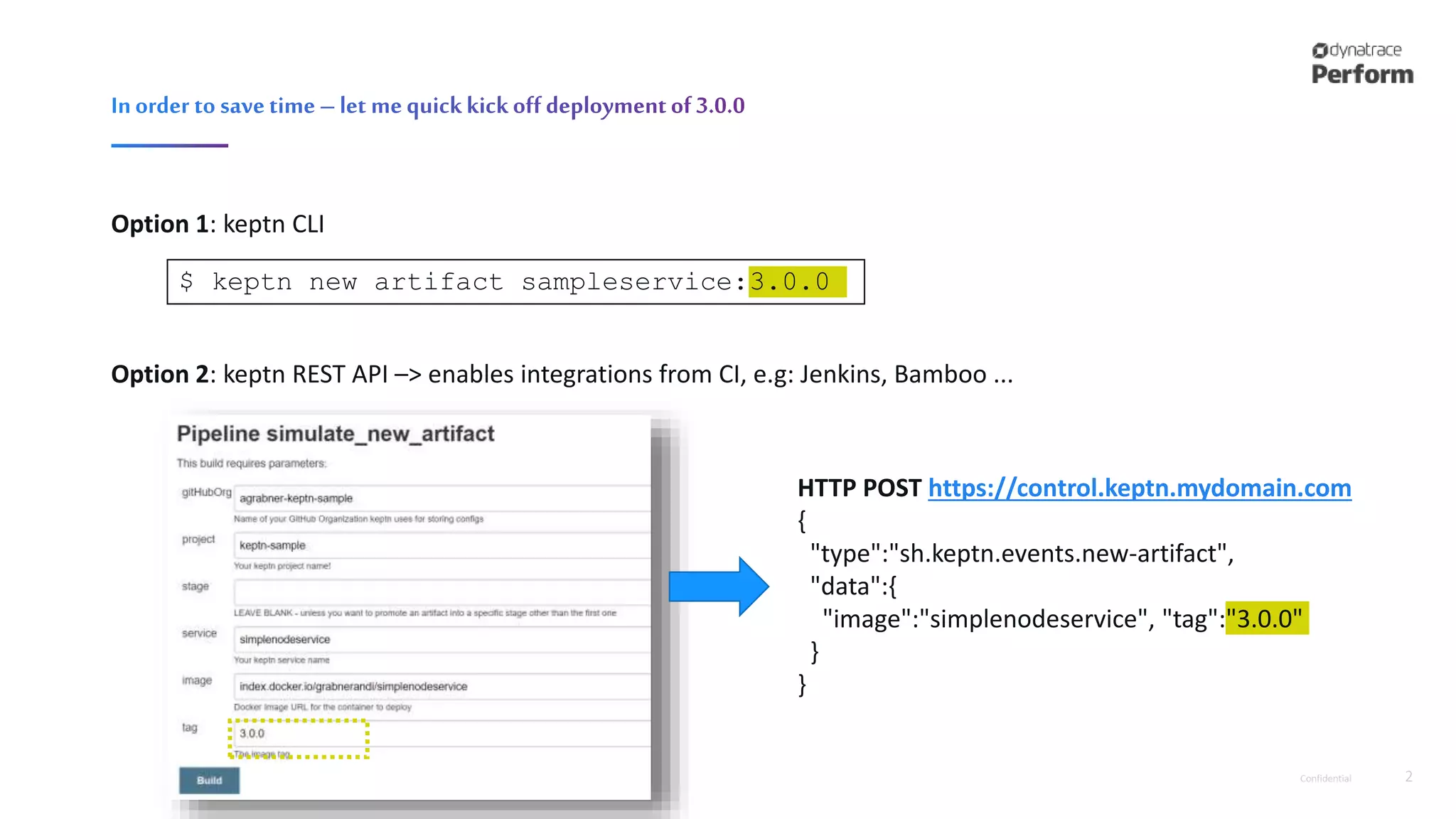 Keptn - Automated Operations & Continuous Delivery for k8s | PPT