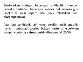 KERACUNAN ANTIBIOTIK pada ikan dan batas maksimum cemaran antibiotik.pptx