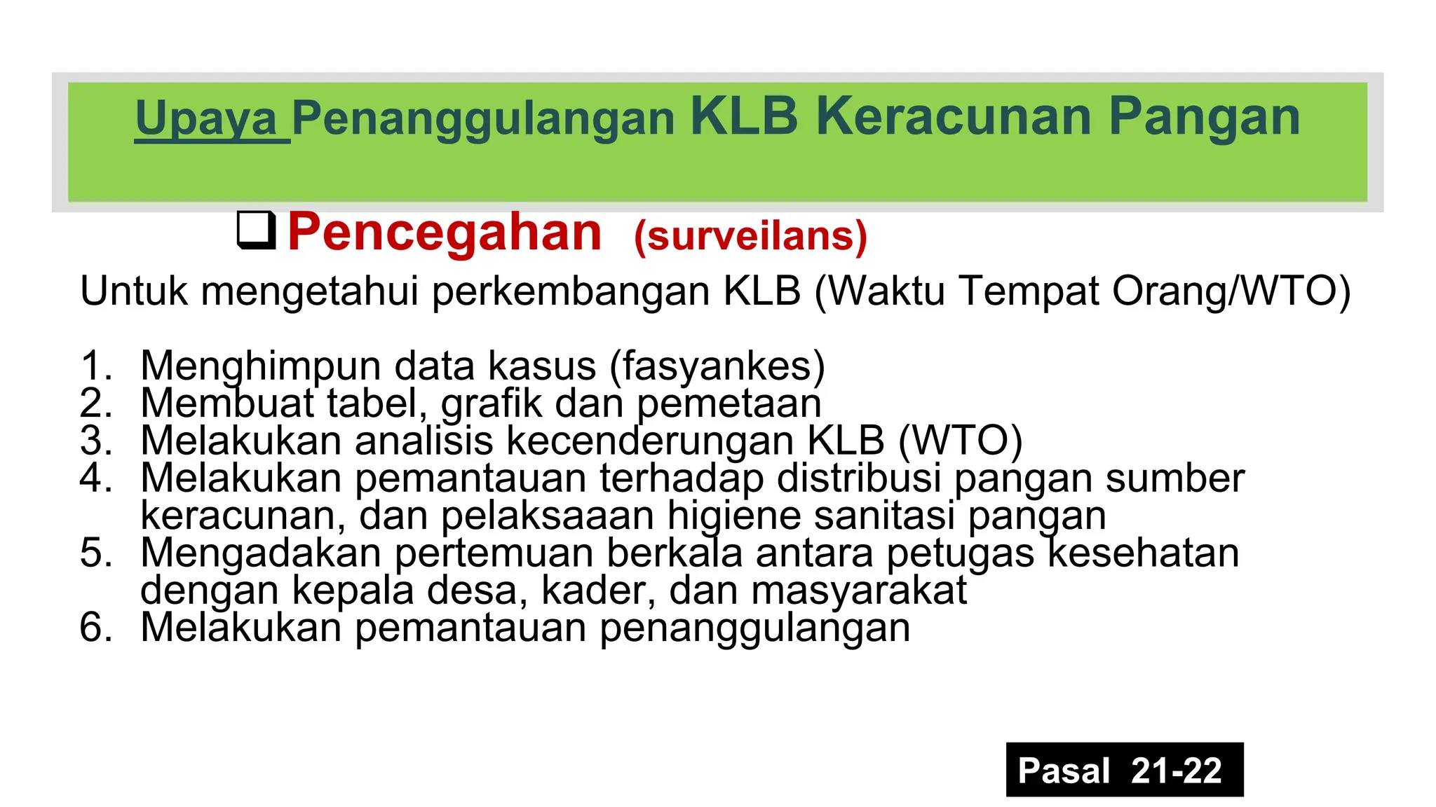 Mekanisme Penanggulangan KLB Keracunan Pangan di Indonesia .pptx