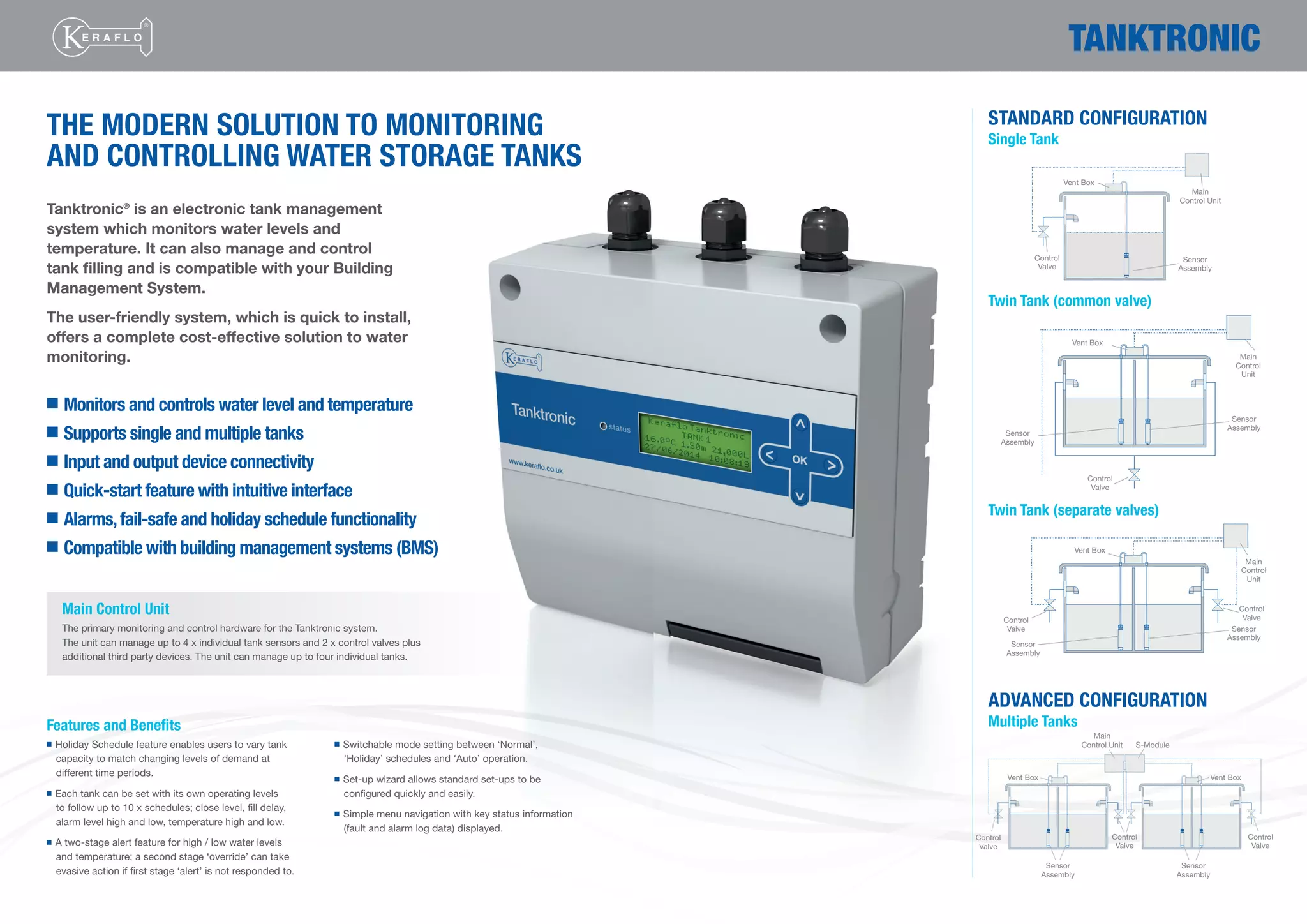 Keraflo Tanktronic Digital Tank Management System - Brochure | PDF ...