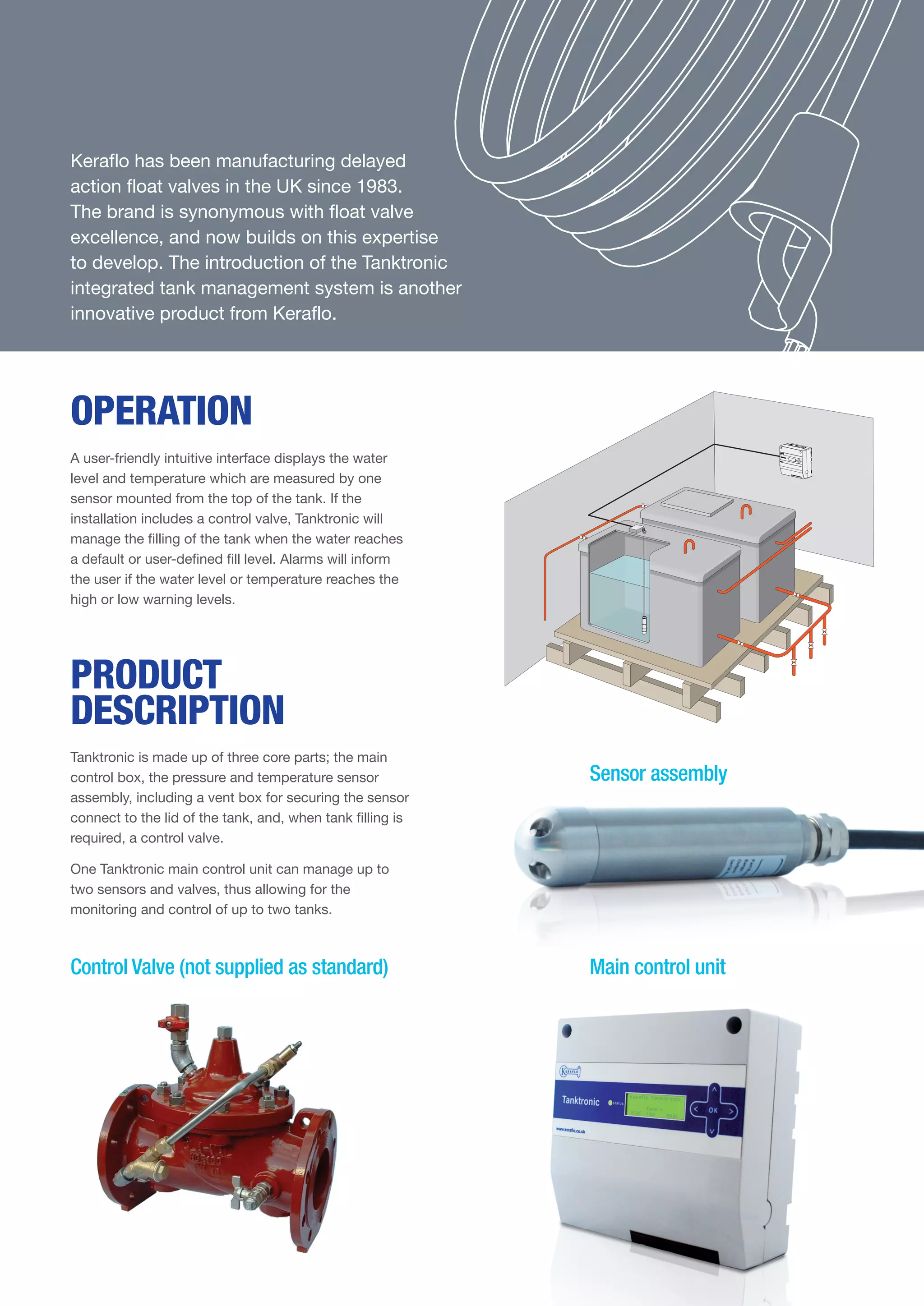 Keraflo Tanktronic Tank Management System - Brochure | PDF | Technology ...