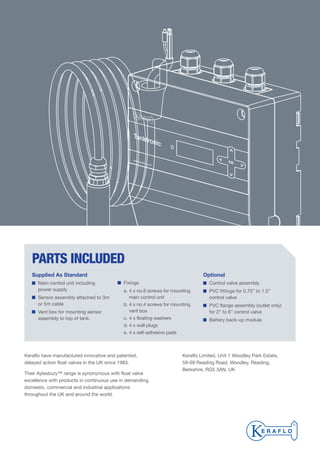 Keraflo Tanktronic Tank Management System - Brochure | PDF