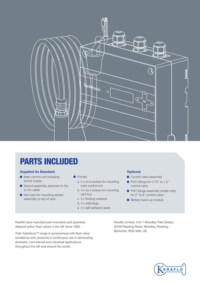 Keraflo Tanktronic Tank Management System - Brochure | PDF | Technology ...