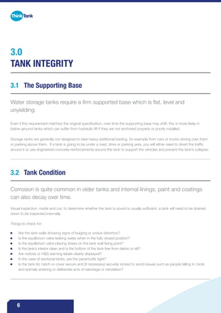 Keraflo Think Tank Best Practice - Water Tank Management | PDF