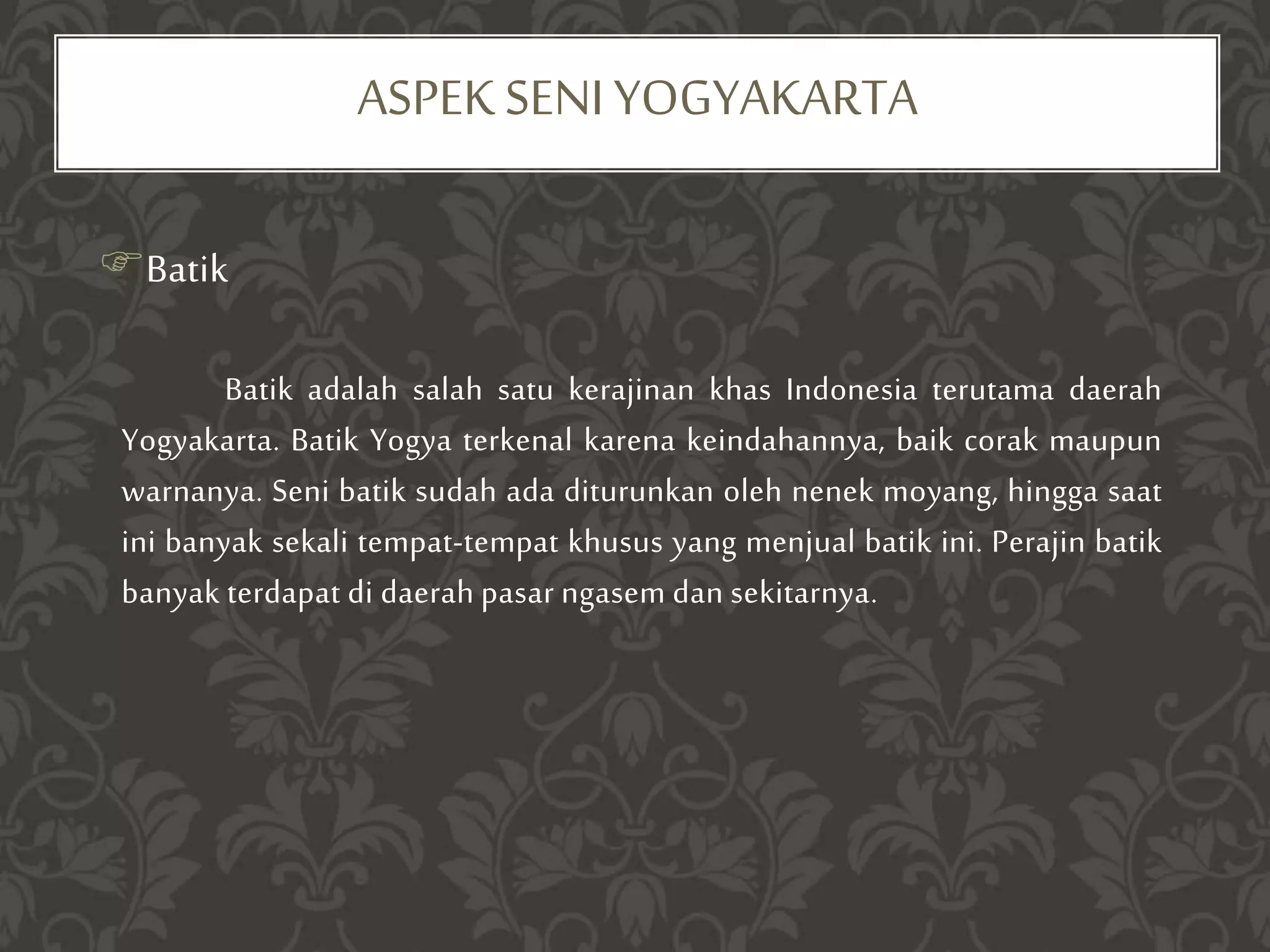 Keragaman karya seni rupa nusantara | PPTX