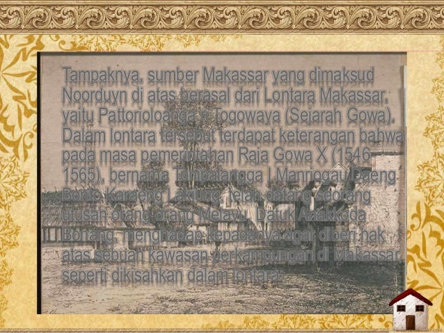 Kerajaan Gowa Tallo Makassar
