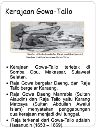 Kerajaan kerajaan di indonesia | PPTX